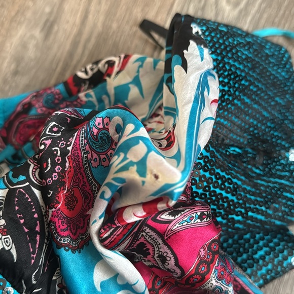 2B Bebe | Tops | Sequins 2b Bebe Blouse | Poshmark